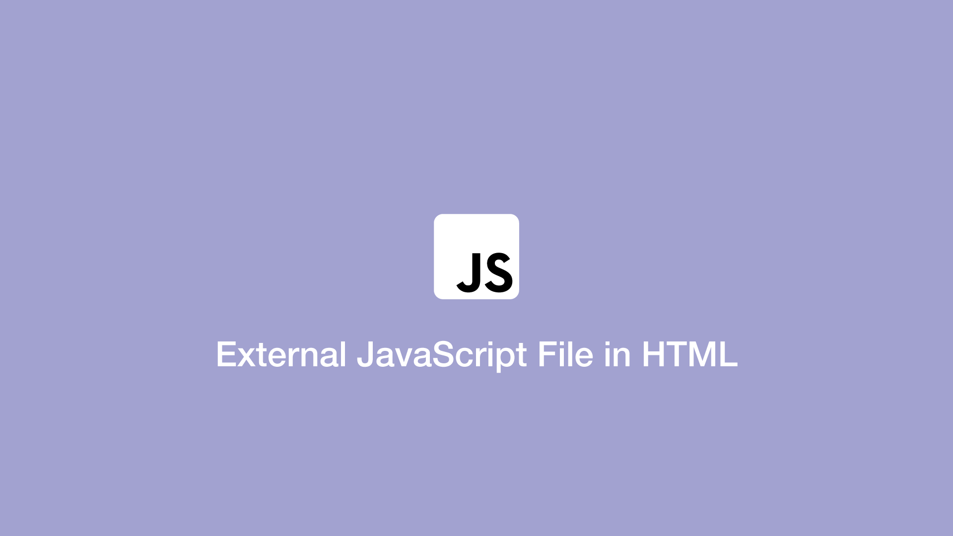 How To Use External JavaScript File In HTML SkillSugar How To Use External JavaScript File In HTML SkillSugar