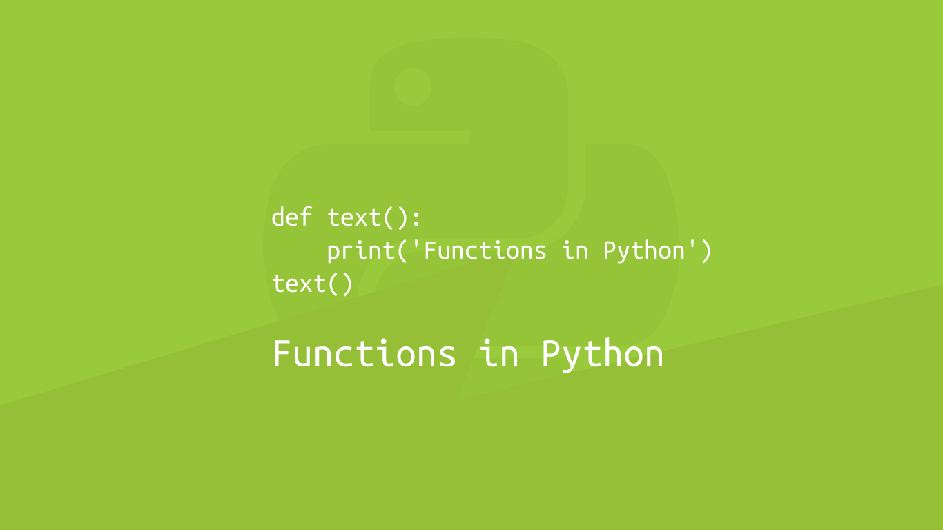 How To Use Functions In Python SkillSugar