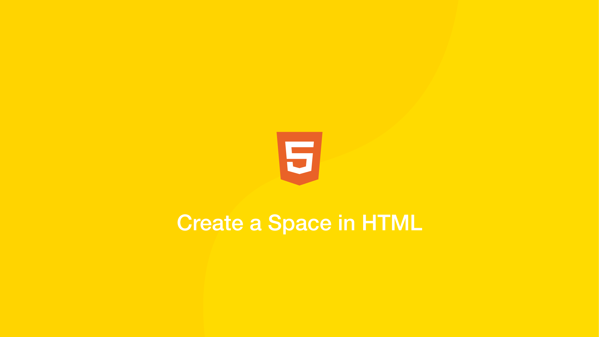 Create A Space In HTML Horizontal Vertical SkillSugar