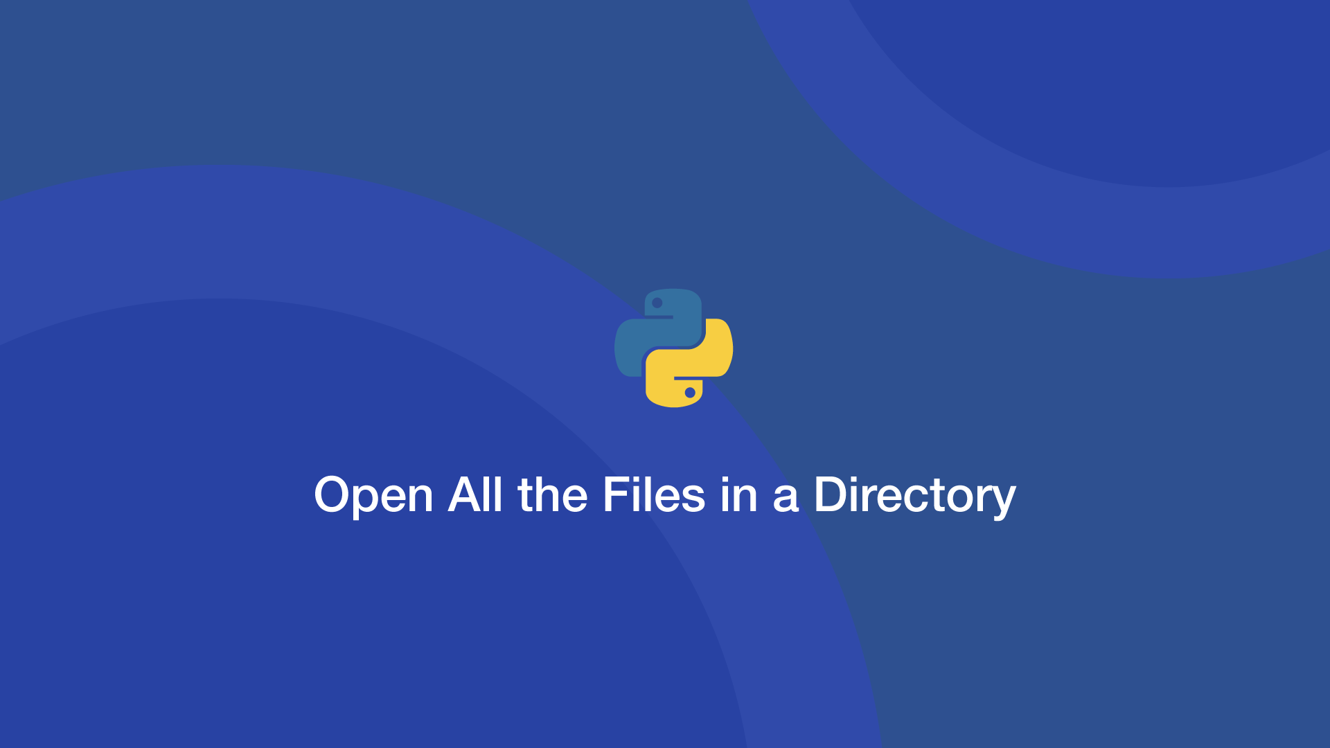 Open All The Files In A Directory In Python SkillSugar