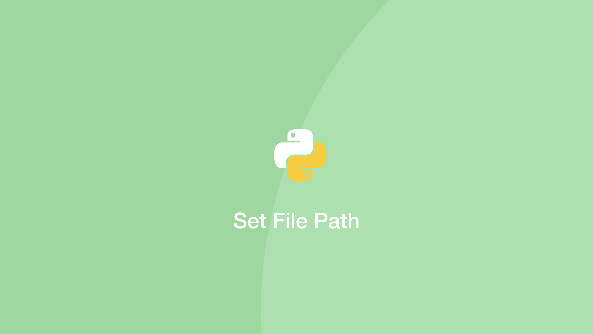 Set File Path In Python SkillSugar
