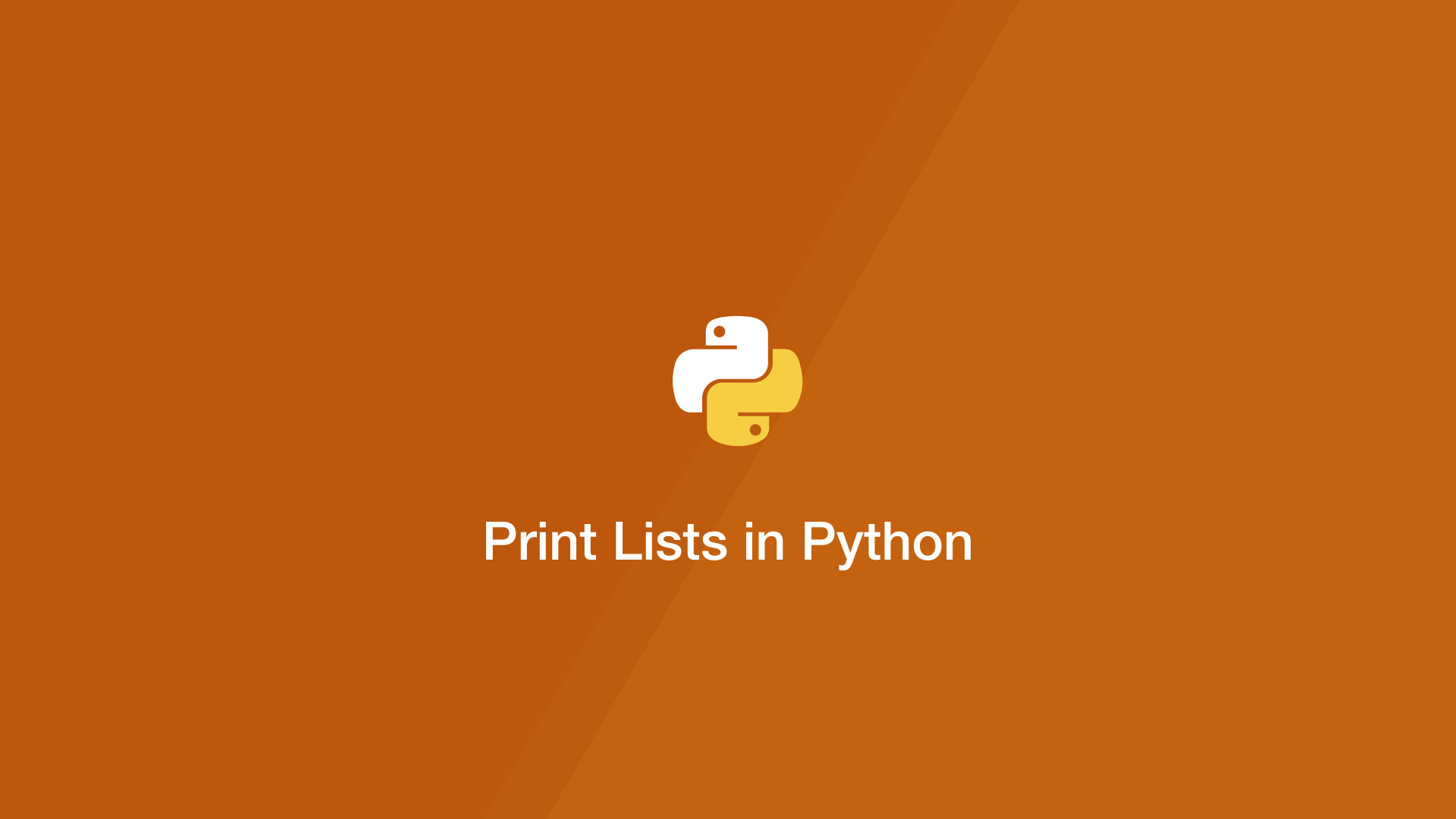 Print Lists In Python SkillSugar