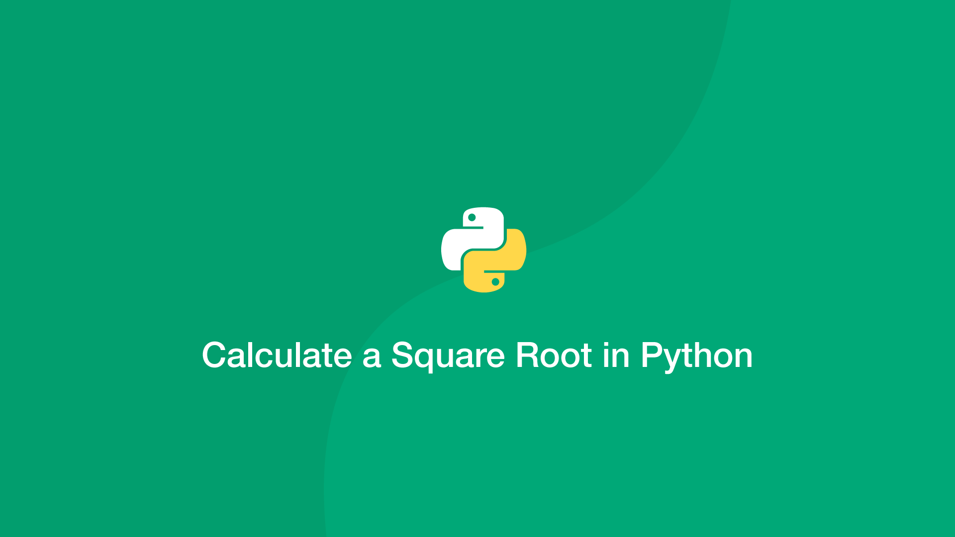 How to Calculate a Square Root in Python - SkillSugar How to Calculate a Square Root in Python - SkillSugar