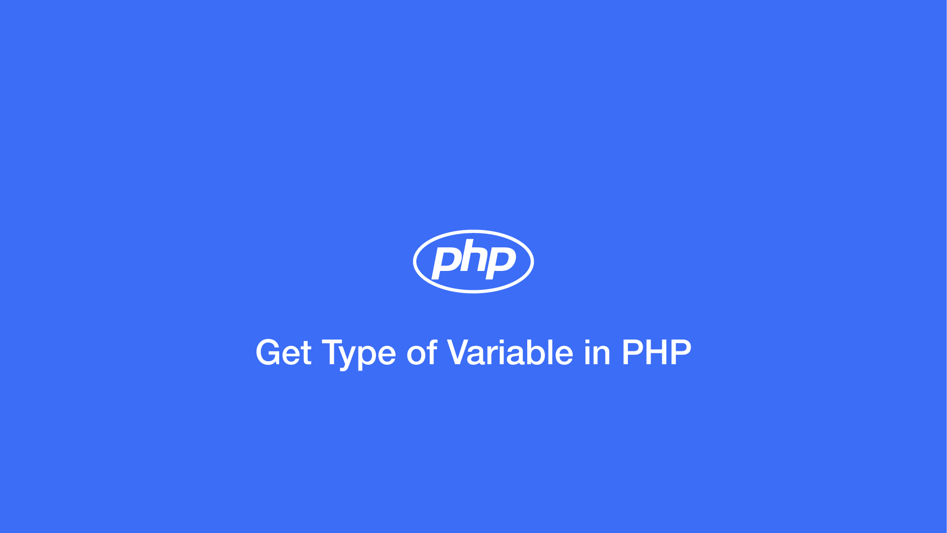 How To Get Type Of Variable In PHP SkillSugar